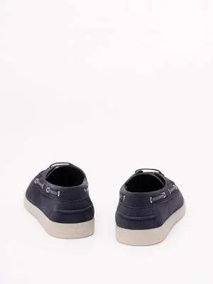 Prada Suede Boat Shoes
