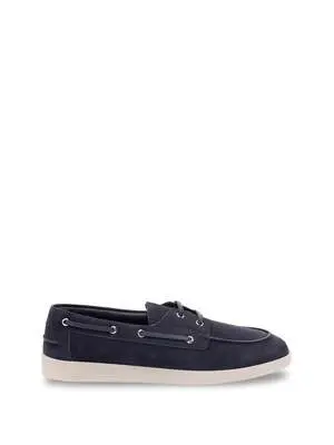Prada Suede Boat Shoes - Multicolor