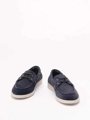 Prada Suede Boat Shoes - Multicolor