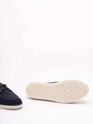 Prada Suede Boat Shoes - Multicolor