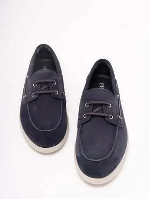 Prada Suede Boat Shoes - Multicolor
