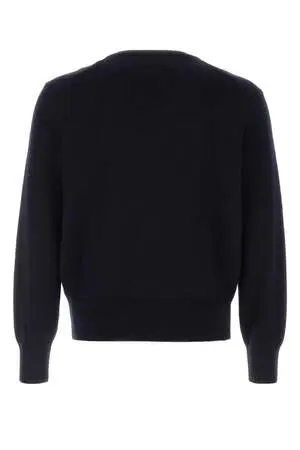 AMI Paris Dark Wool Cardigan