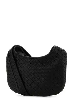 Bottega Veneta Small Veneto Crossbody Bag - Black