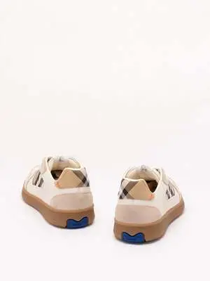 Burberry Calf Leather Sneakers - Multicolor
