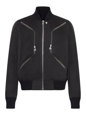 Rick Owens Padded Heizer Bomber Jacket - Black