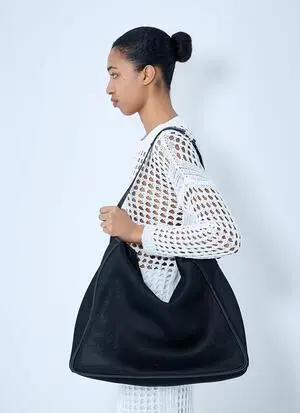 Max Mara Large Mesh Shoulder Bag