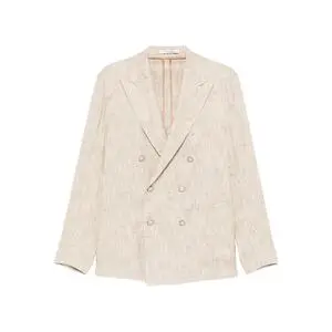 Tagliatore Neutrals Jackets Blazers - Cream