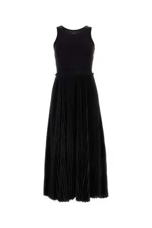Balenciaga Tanktop Pleat Dress - Multicolor