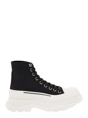 Women's Alexander Mcqueen High Top Sneakers