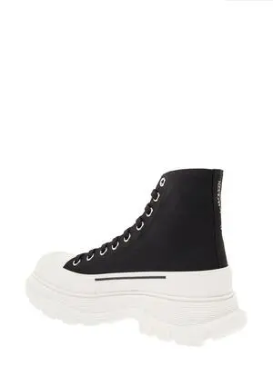 Alexander McQueen Tread Slick High Top Sneakers - Black