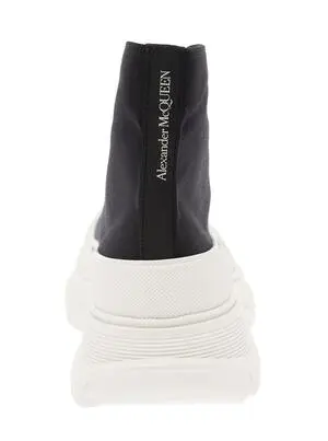 Alexander McQueen Tread Slick High Top Sneakers - Black
