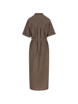 Brunello Cucinelli Cotton Long Dress