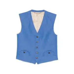 BLAZÉ MILANO Jackets Waistcoat & Gilets - Blue