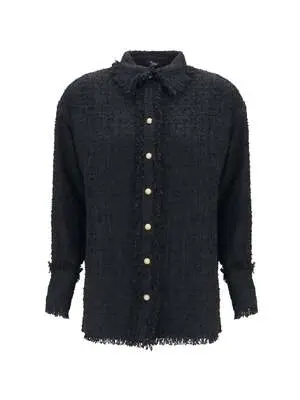 Balmain Tweed Overshirt - Multicolor