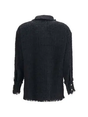Balmain Tweed Overshirt
