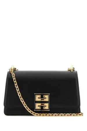 Givenchy Leather Small 4g Shoulder Bag - Black