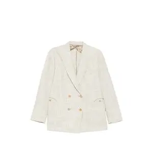 BLAZÉ MILANO Blazè Milano Tweed Jacket - Cream