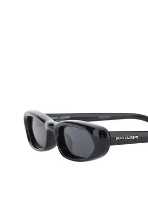 Saint Laurent Geometric Sunglasses Sl 557 Shade Plu - Black