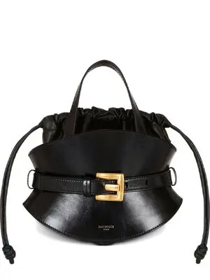 Balmain Shuffle Mini Leather Shoulder Bag - Multicolor