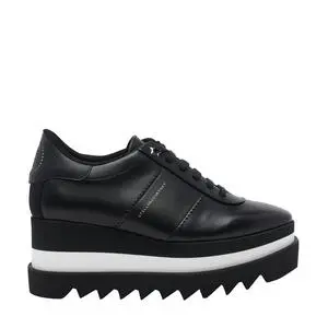 Stella McCartney Elyse Wedge Sneakers - Black