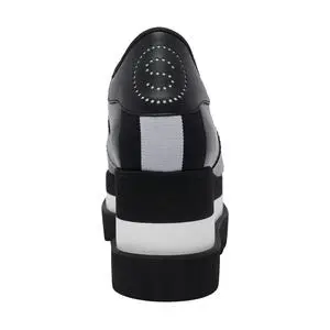 Stella McCartney Elyse Wedge Sneakers - Black