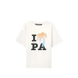 Palm Angels Neutrals T-shirts & Vests T-shirts - Cream