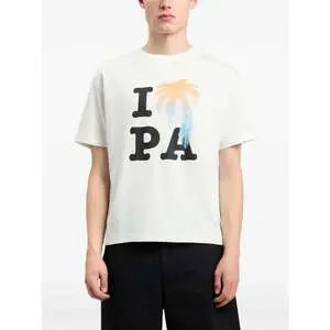 Palm Angels Neutrals T-shirts & Vests T-shirts