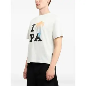 Palm Angels Neutrals T-shirts & Vests T-shirts