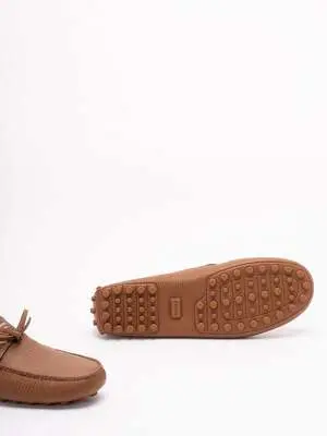 Prada Leather `driver` Loafers