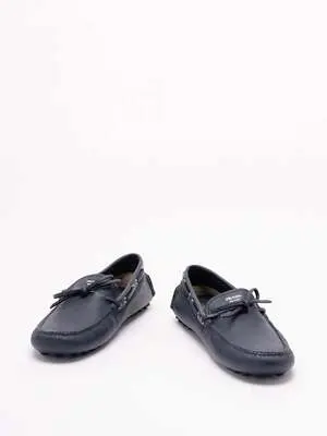 Prada Leather `driver` Loafers - Multicolor