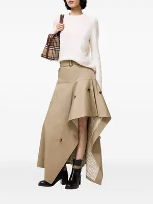 Burberry Cotton Long Skirt