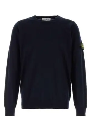 Stone Island Midnight Wool Sweater - Blue