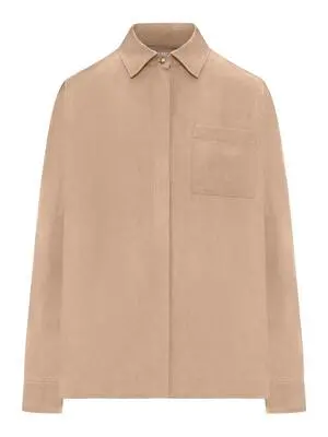 Max Mara Siamese Silk Canvas Shirt - Multicolor
