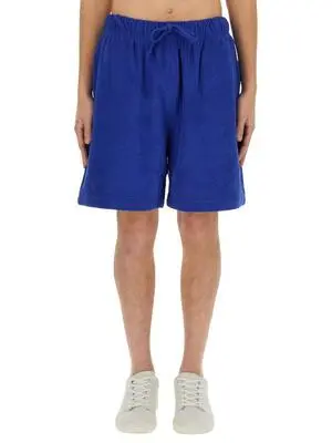 Burberry Cotton Bermuda Shorts - Multicolor