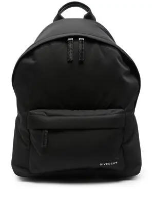 Givenchy Essential U Backpack In Nylon - Black