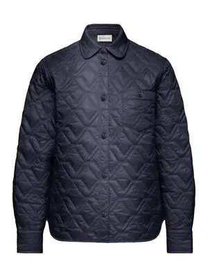 Moncler MONCLER Diamond Quilted Padded Shirt Jacket Multicolor