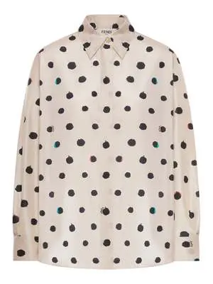 Fendi Printed Taffeta Shirt - Multicolor