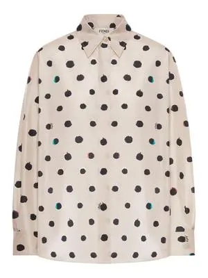 Fendi Printed Taffeta Shirt - Multicolor
