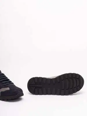 Prada Suede And Re-nylon Sneakers