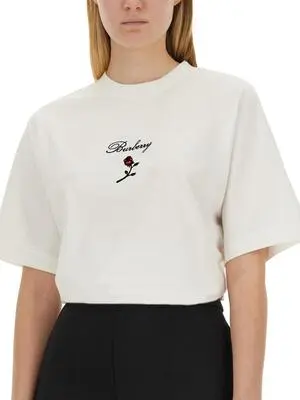 Burberry T-shirt With Logo