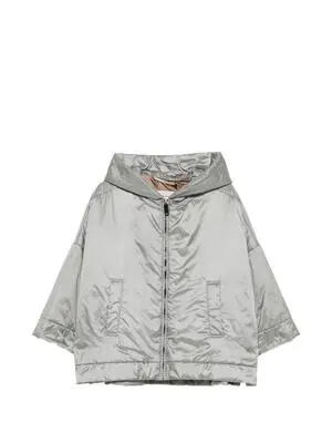 Max Mara Nylon Padded Blouson Jacket - Multicolor