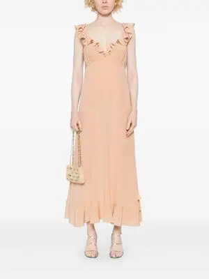 Chloé Silk Dress - Multicolor