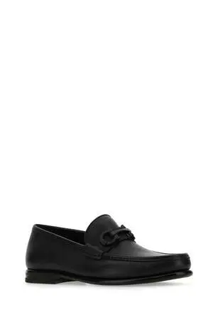 FERRAGAMO Leather Loafers