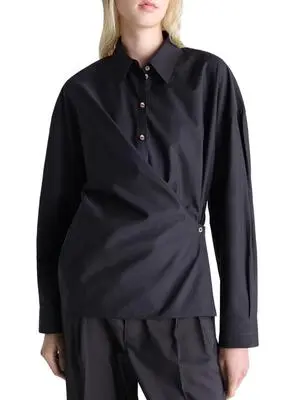 LEMAIRE Twisted Cotton Shirt - Multicolor