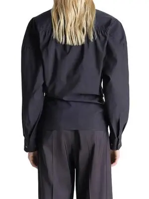 LEMAIRE Twisted Cotton Shirt - Multicolor