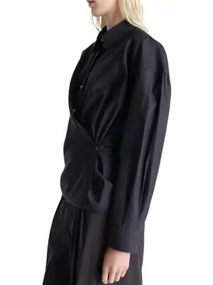 LEMAIRE Twisted Cotton Shirt - Multicolor