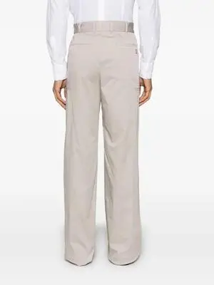 Fendi Straight-cut Cargo Cotton Trousers