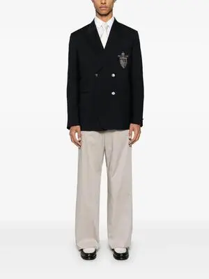Fendi Straight-cut Cargo Cotton Trousers