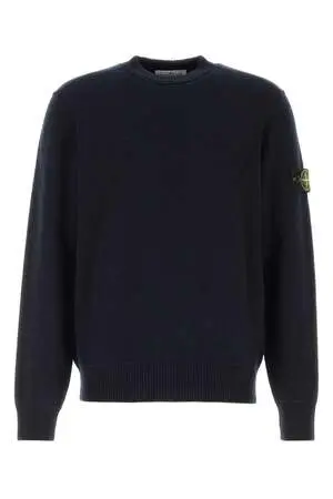 Stone Island Midnight Wool Sweater - Blue