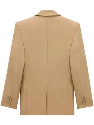 Saint Laurent Wool Gabardine Single-breasted Jacket